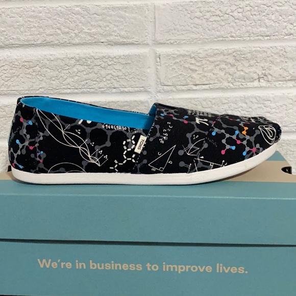 Toms | Shoes | Toms Science Alpargata Print Glow In The Dark Nib | Poshmark